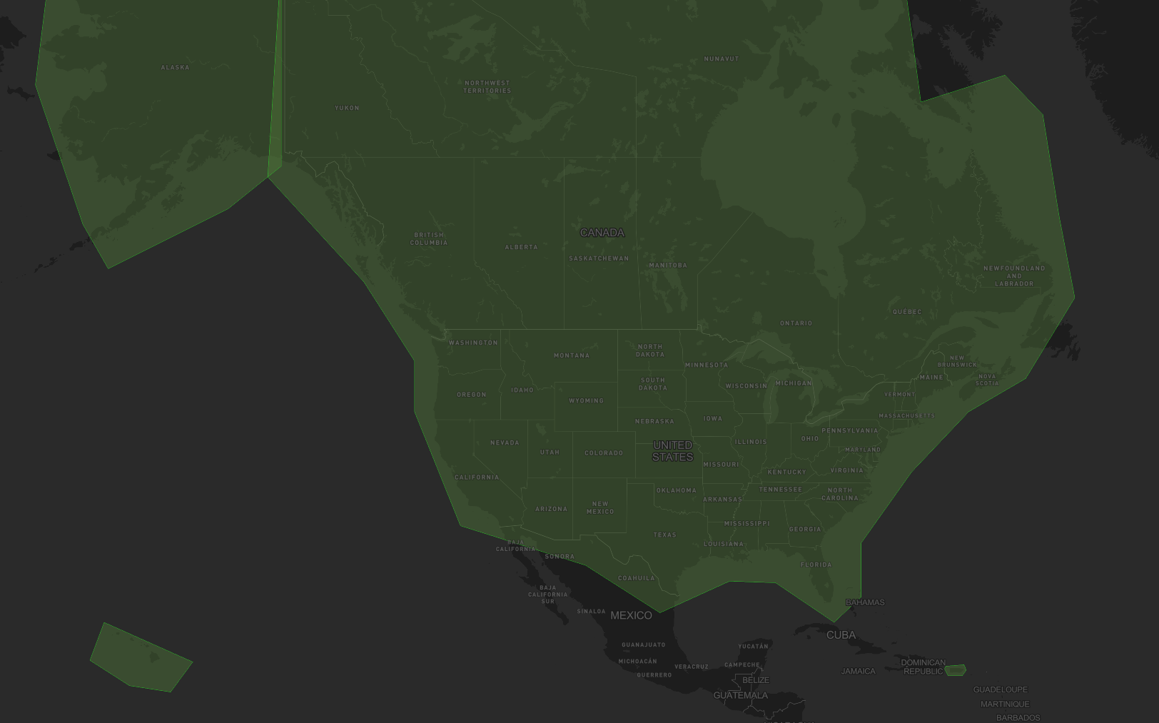 Coverage – Bullitt Satellite